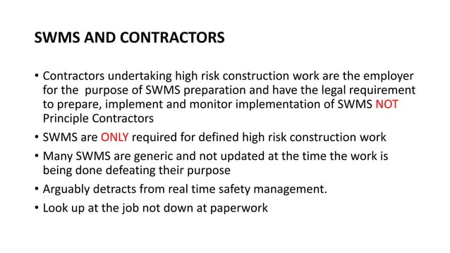 Contractor Safe: Contractor Management & OHS Liability | PPT