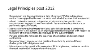 Contractor Safe: Contractor Management & OHS Liability | PDF