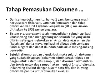 Perbedaan e-Procurement dengan Pengadaan Konvensional/Manual _Materi Training | PPTX