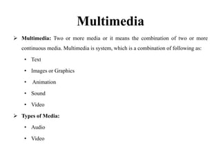 multimedia | PPT