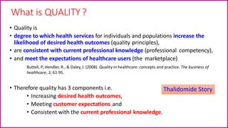 improving quality and safety in patient care delivery . | PPTX