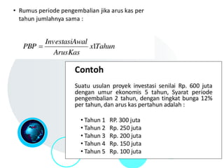 Contoh Perhitungan Kelayakan Proyek _ Materi Training "FEASIBILITY ...