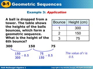 9-1 Geometric Sequences.ppt