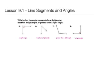9.1 line segments and angles | PPT