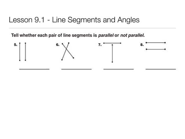 9.1 line segments and angles | PDF