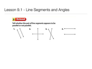 9.1 line segments and angles | PPT