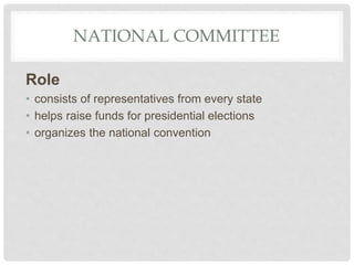 Organization of American Political Parties | PPTX | Elections | Politics