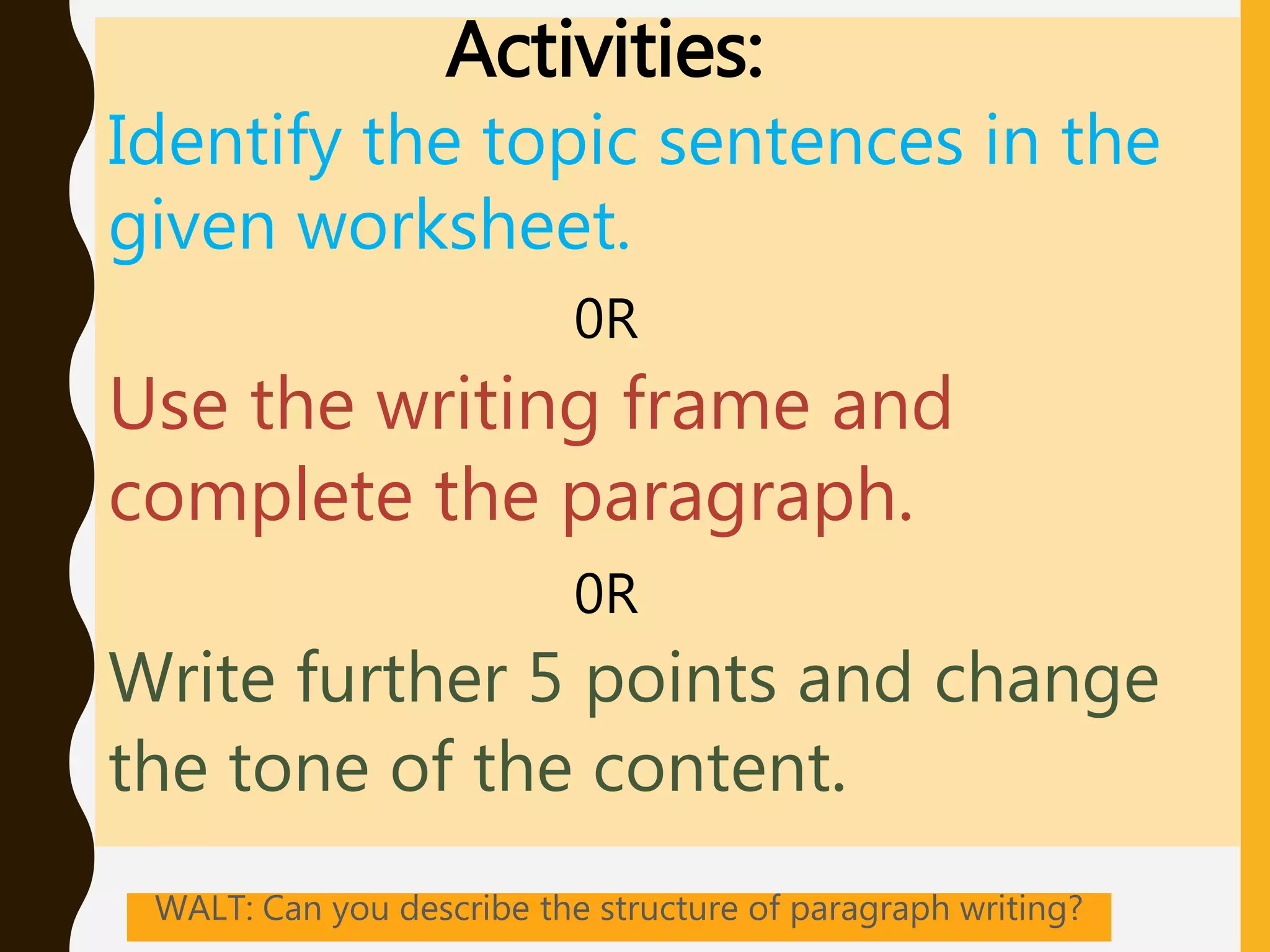 Structure of paragraph.WSS.aap