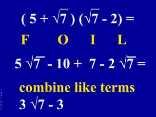 9-2-Mult-polynom-foil.ppt | Physics | Science