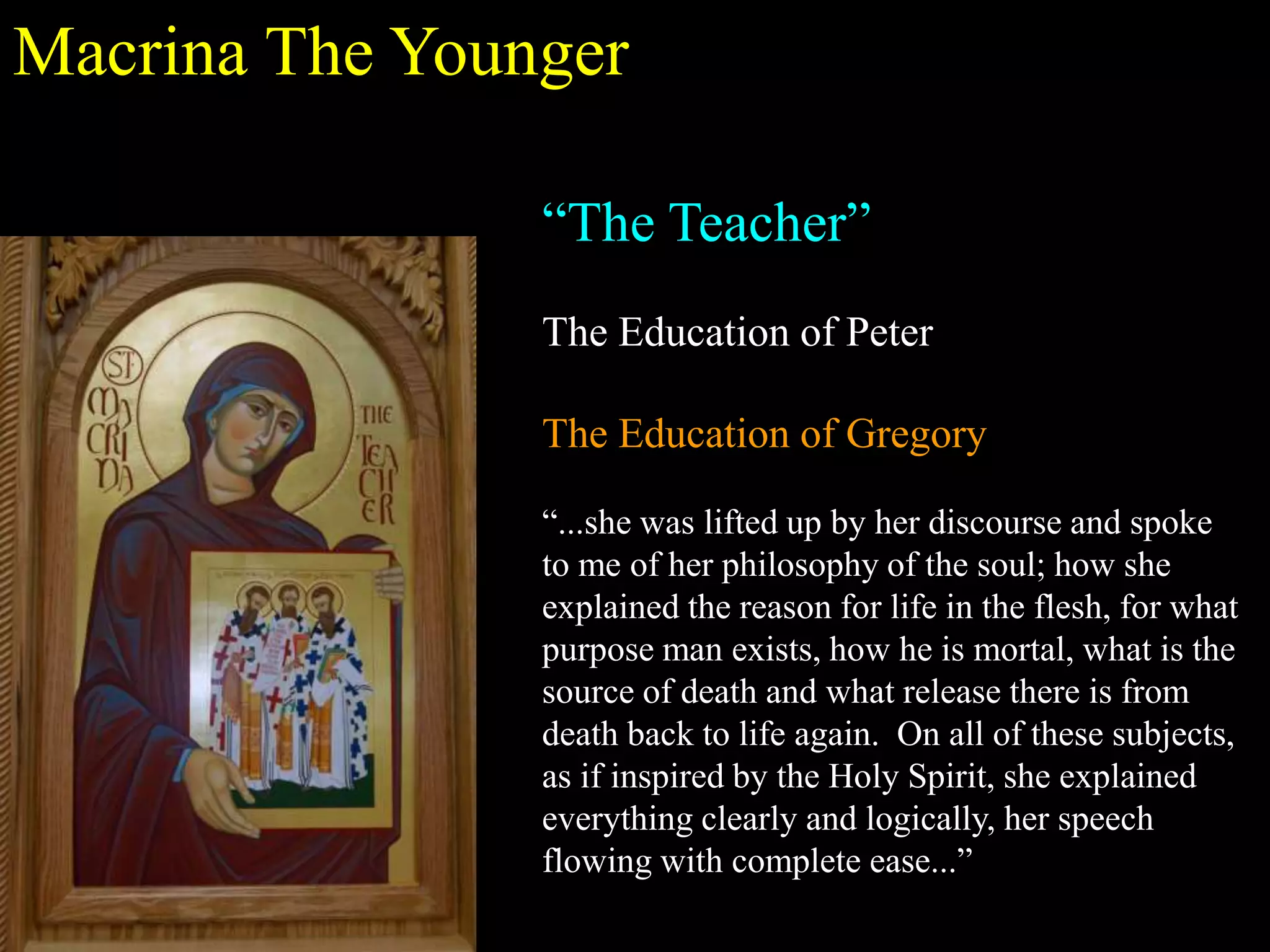 9. macrina, the soul and the resurrection | PPT