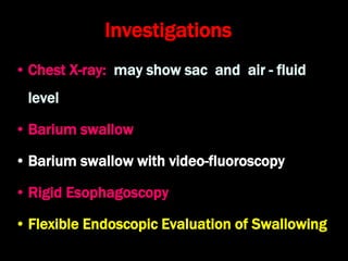 Hypopharyngeal pouch and stylalgia | PPT