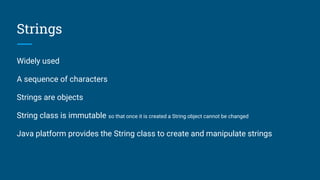 9. strings | PPT