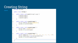 9. strings | PPT