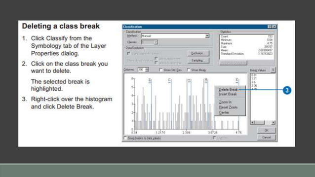 Symbology And Classifying Data In Arc Gis Pptx Geography Science