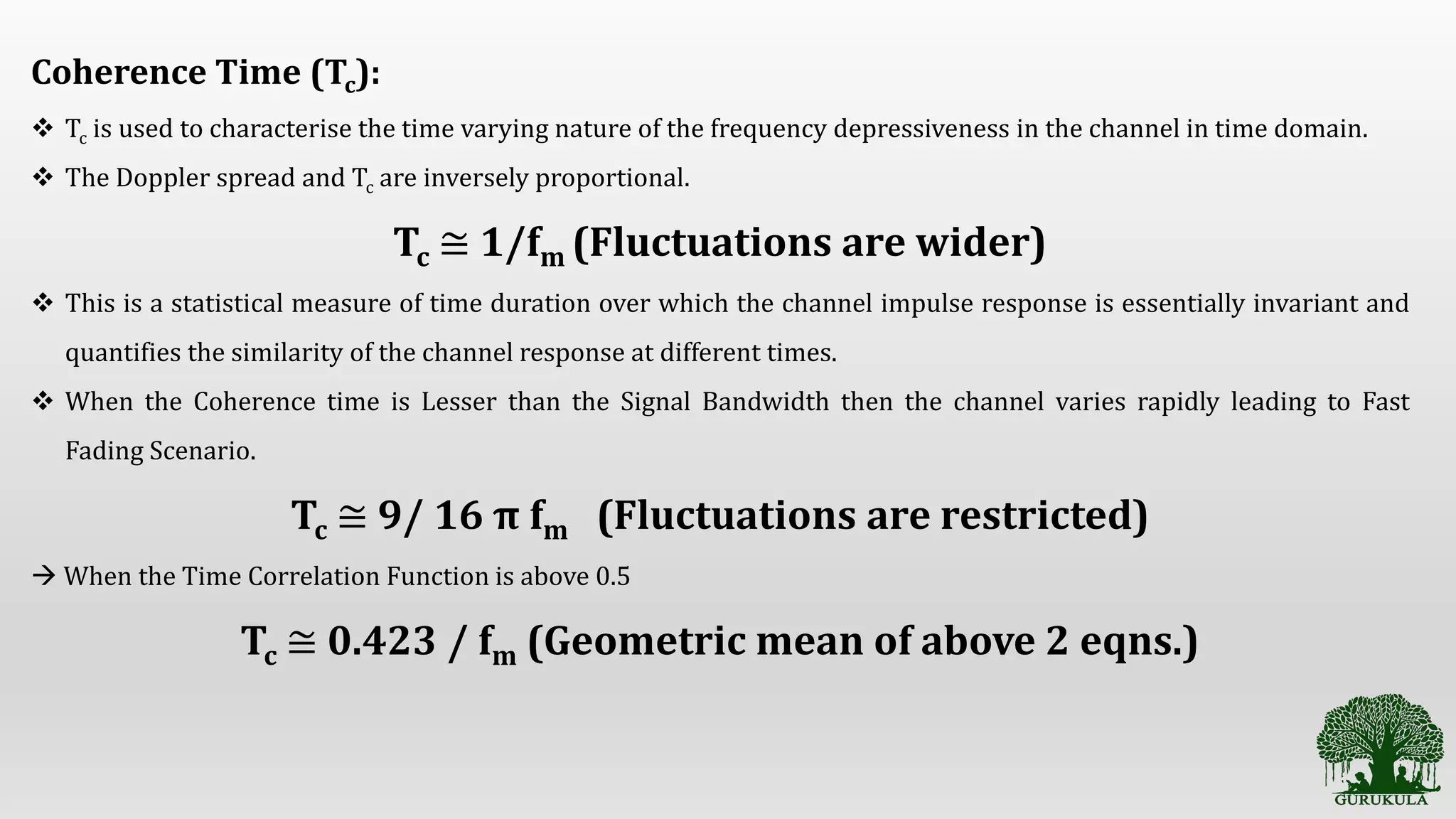 9. parameters of mobile multipath channels | PDF