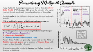 9. parameters of mobile multipath channels | PDF
