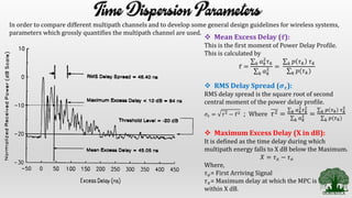 9. parameters of mobile multipath channels | PDF