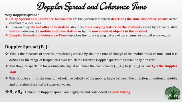 9. parameters of mobile multipath channels | PDF