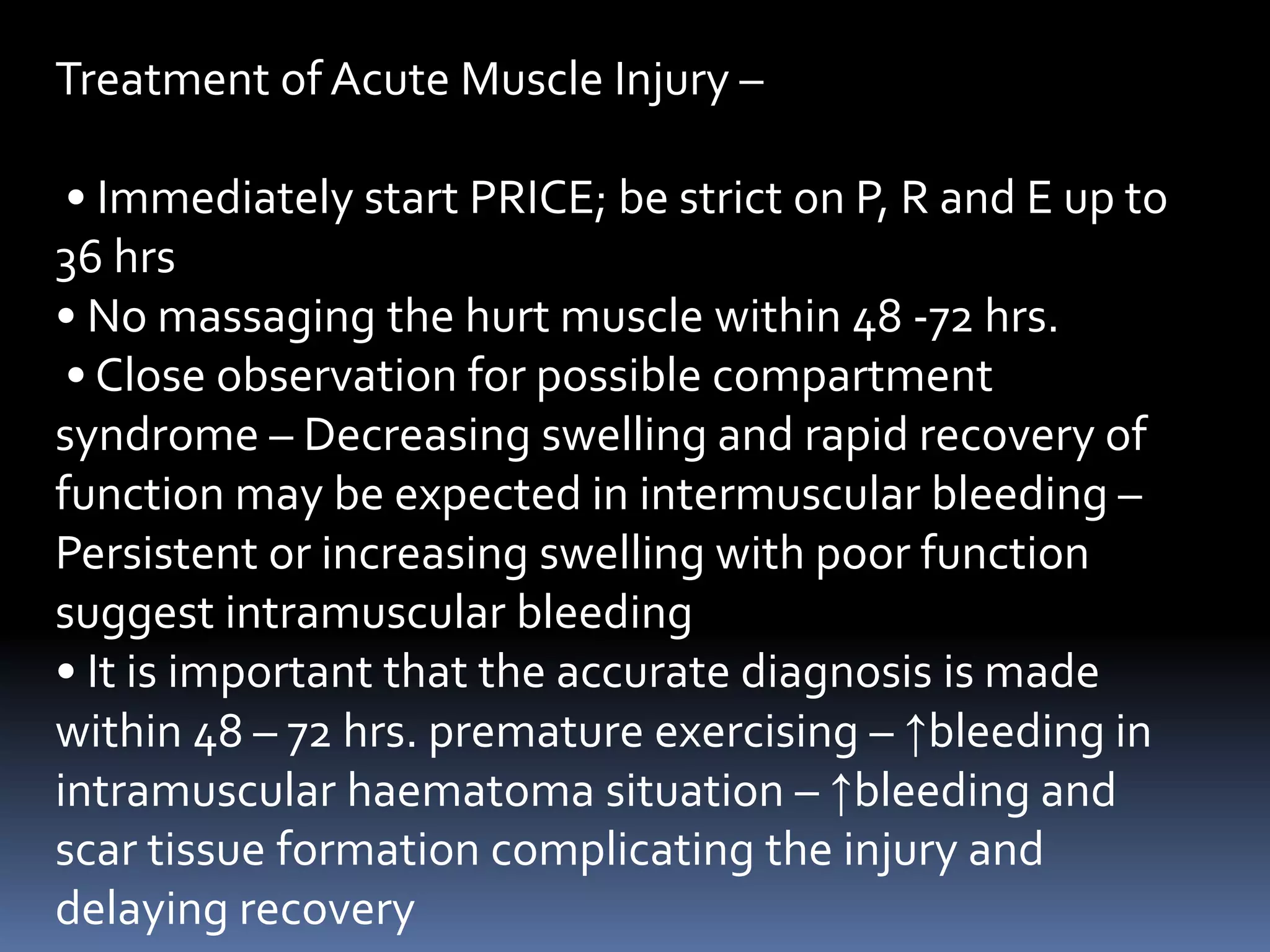 Physiotherapy Management in Soft Tissue Injury | PPTX