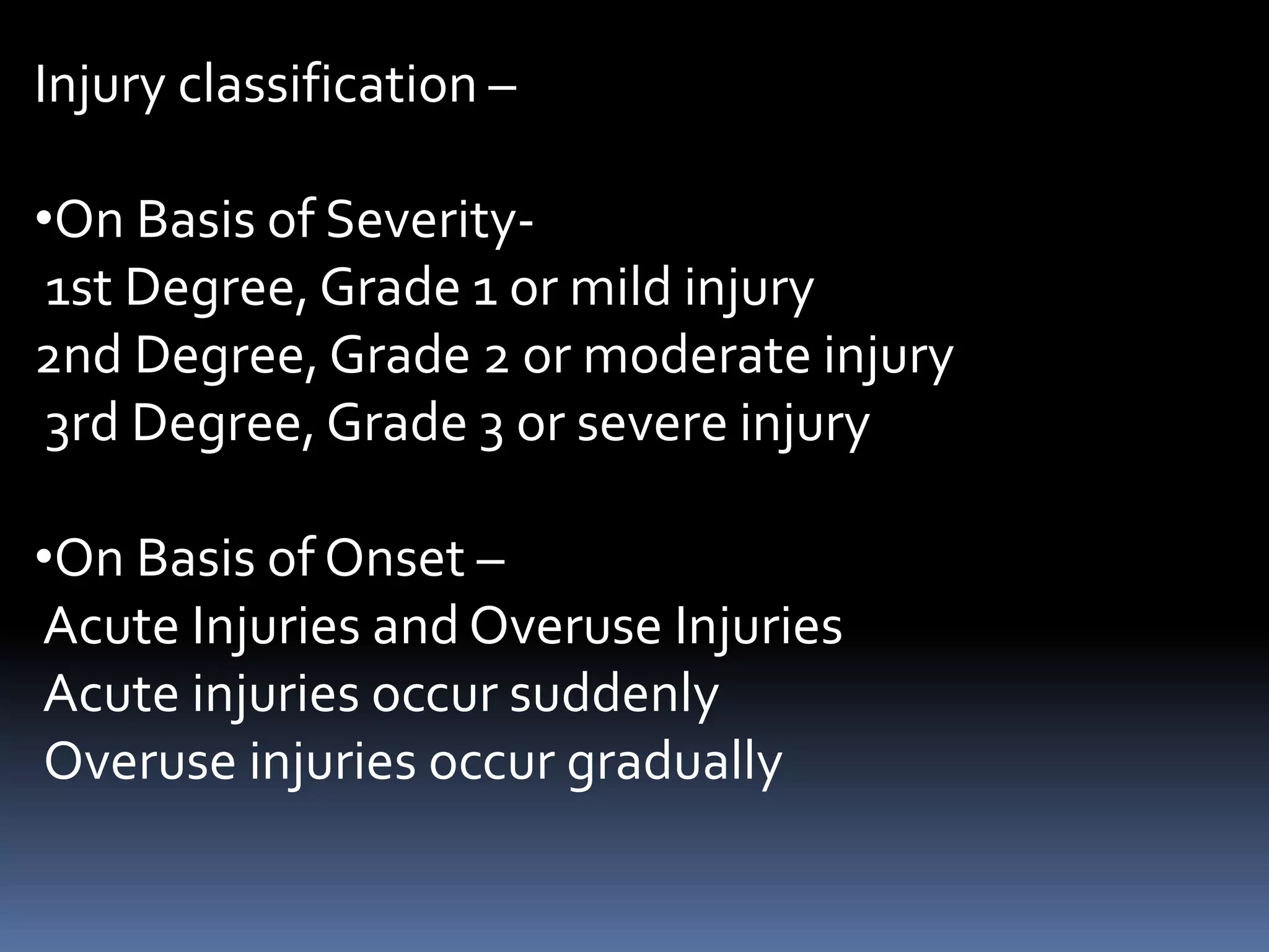 Physiotherapy Management in Soft Tissue Injury | PPTX