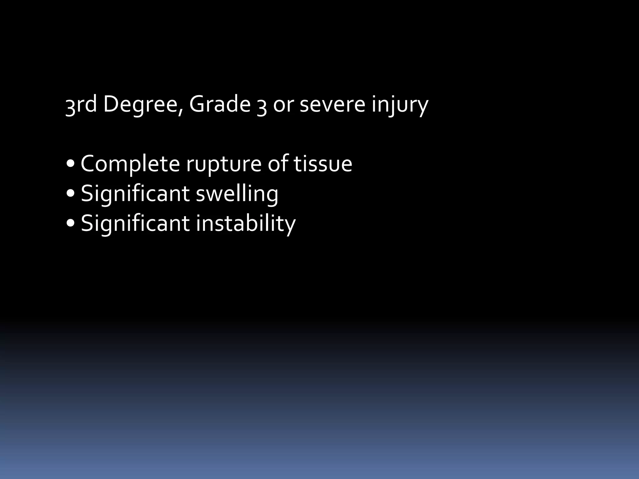 Physiotherapy Management in General Soft Tissue Injury | PPTX