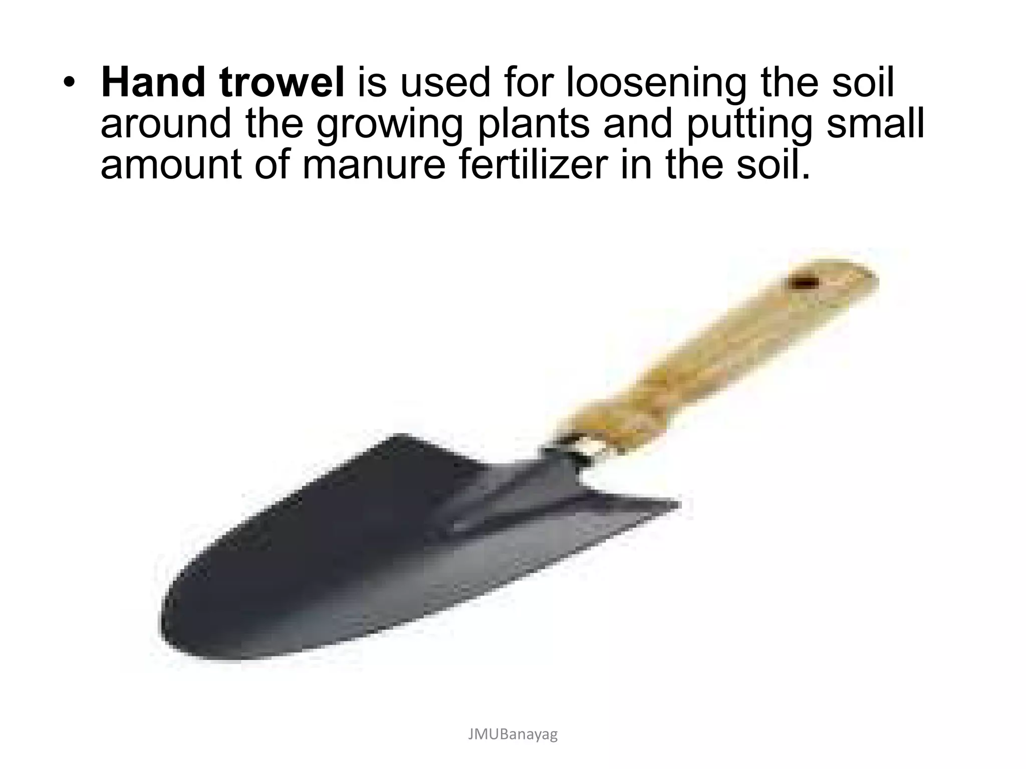 Basic Farm Tools | PDF