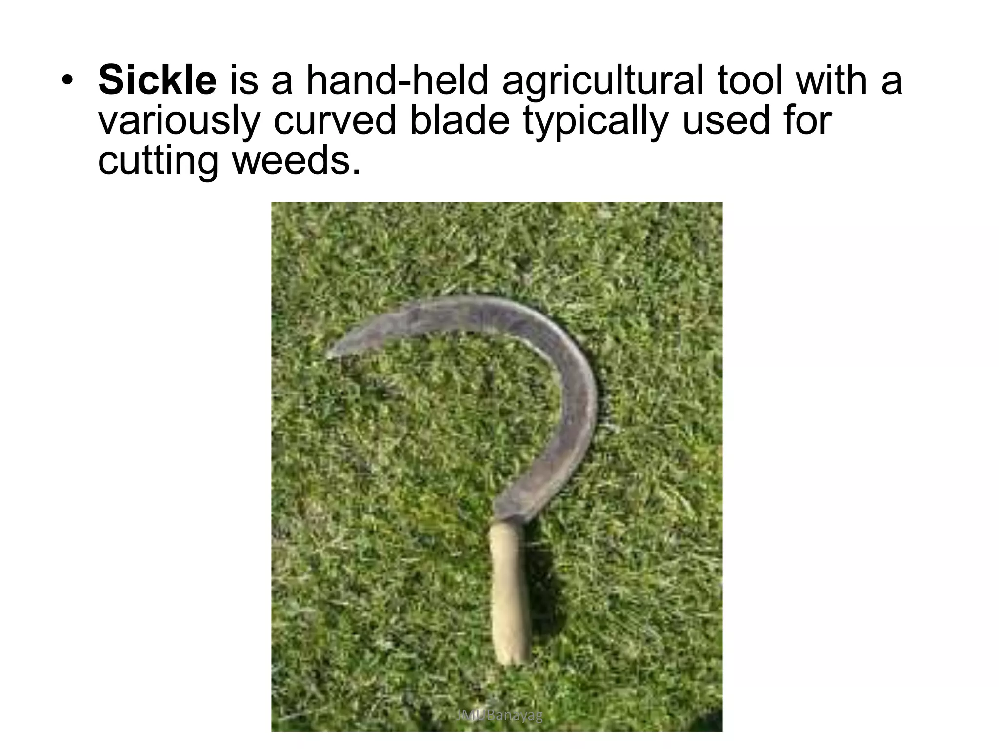 Basic Farm Tools | PDF