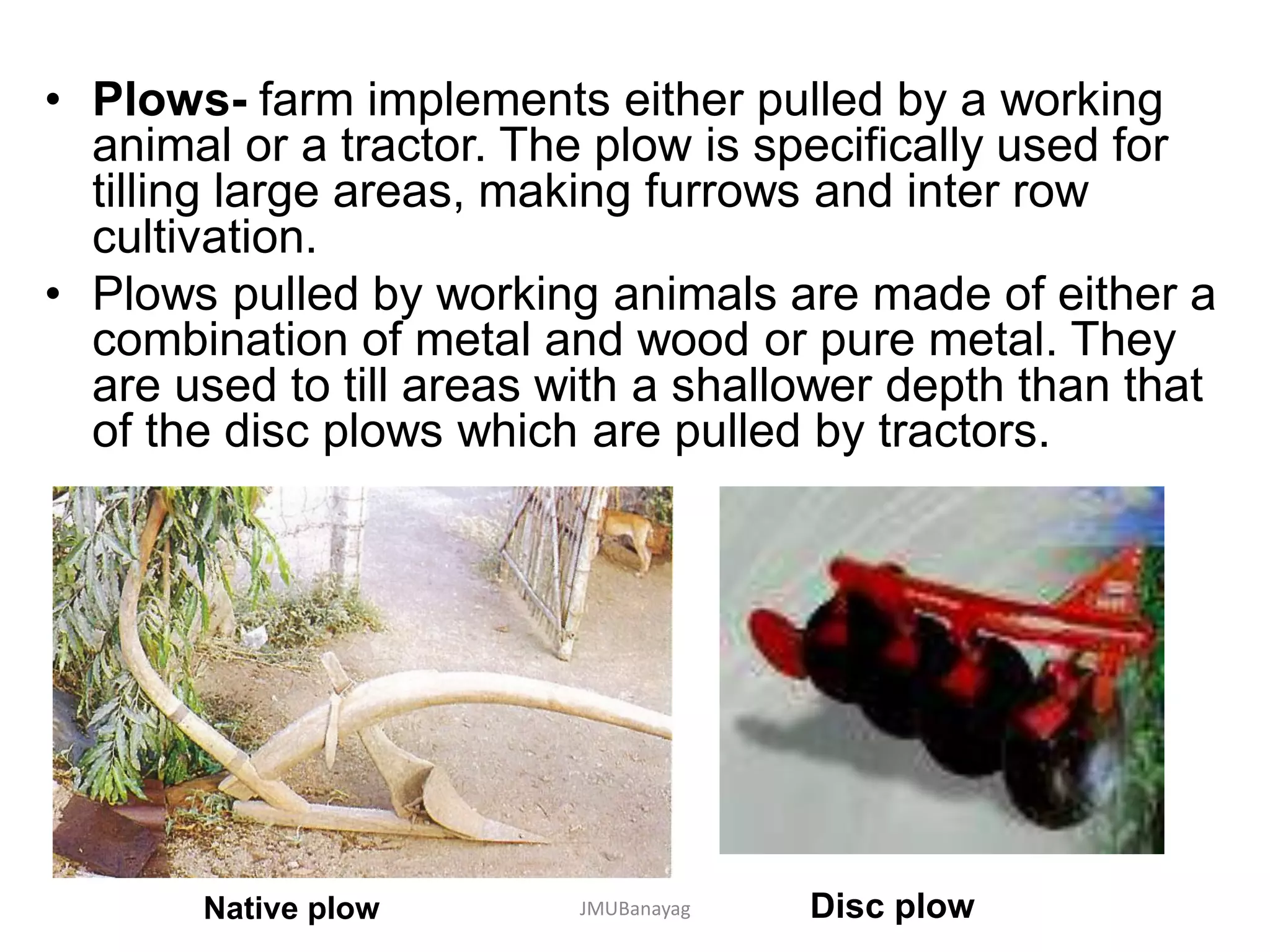 Basic Farm Tools | PDF