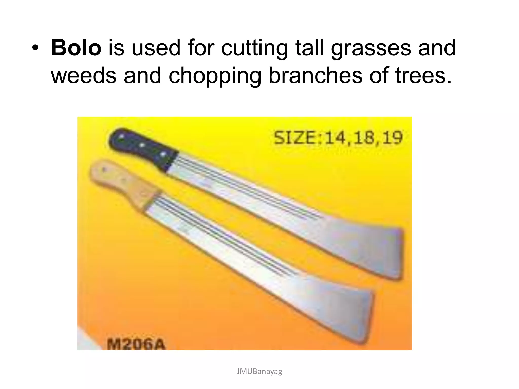 Basic Farm Tools | PDF