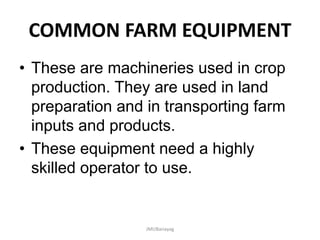 Basic Farm Tools | PDF