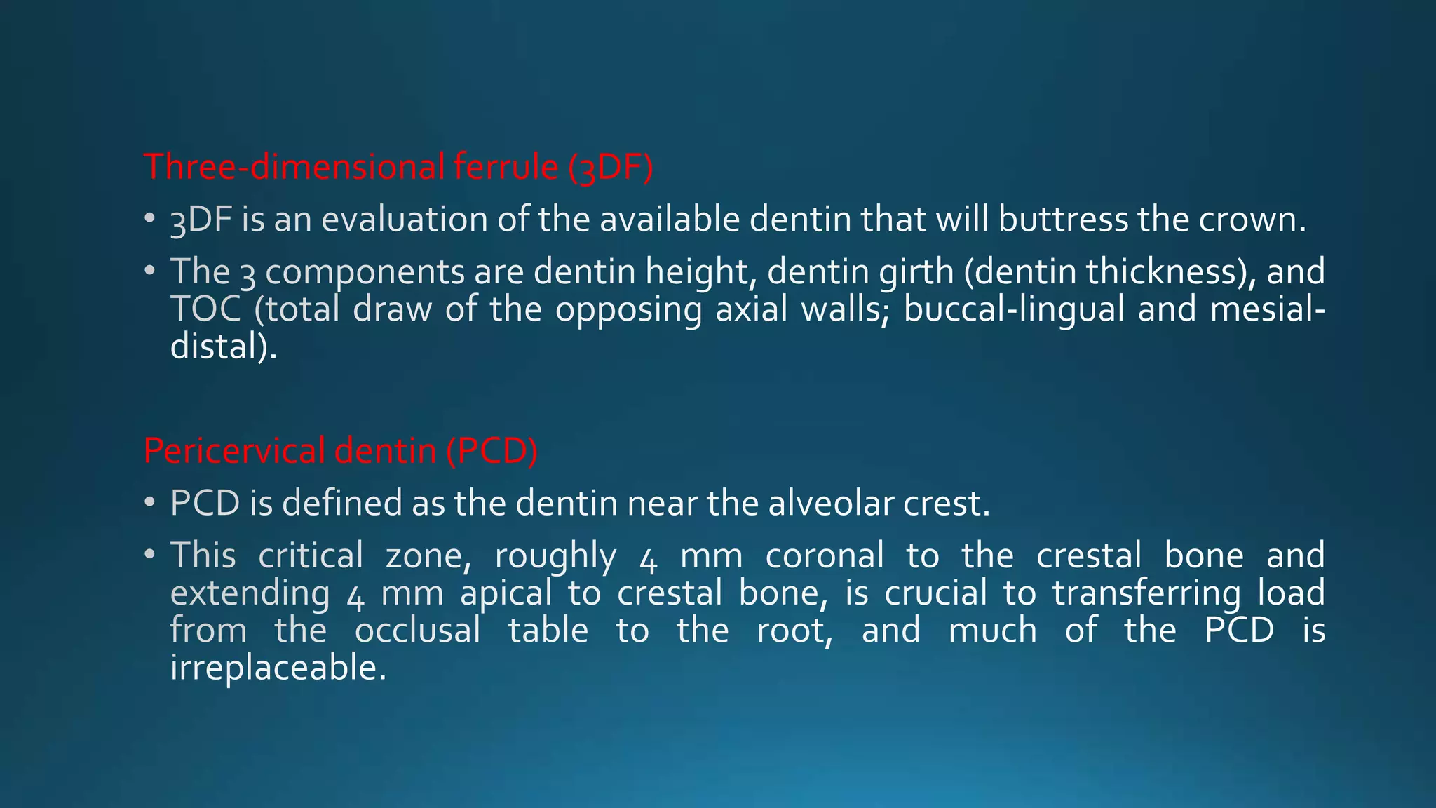 Modern Access Cavity Preparation | PPTX