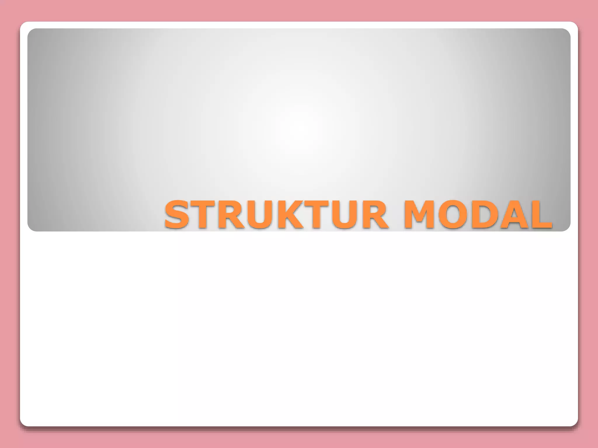 9.struktur modal 3 | PPT