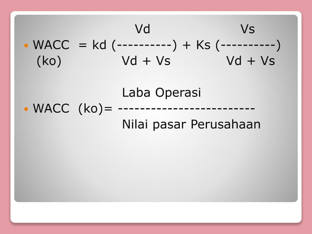 9.struktur modal 3 | PPT
