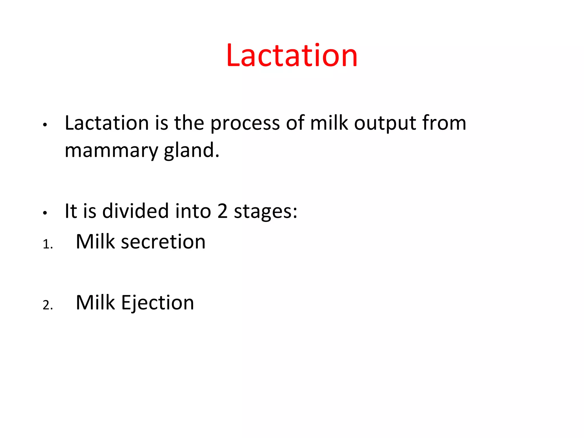 Physiology of Parturition & Lactation | PPTX