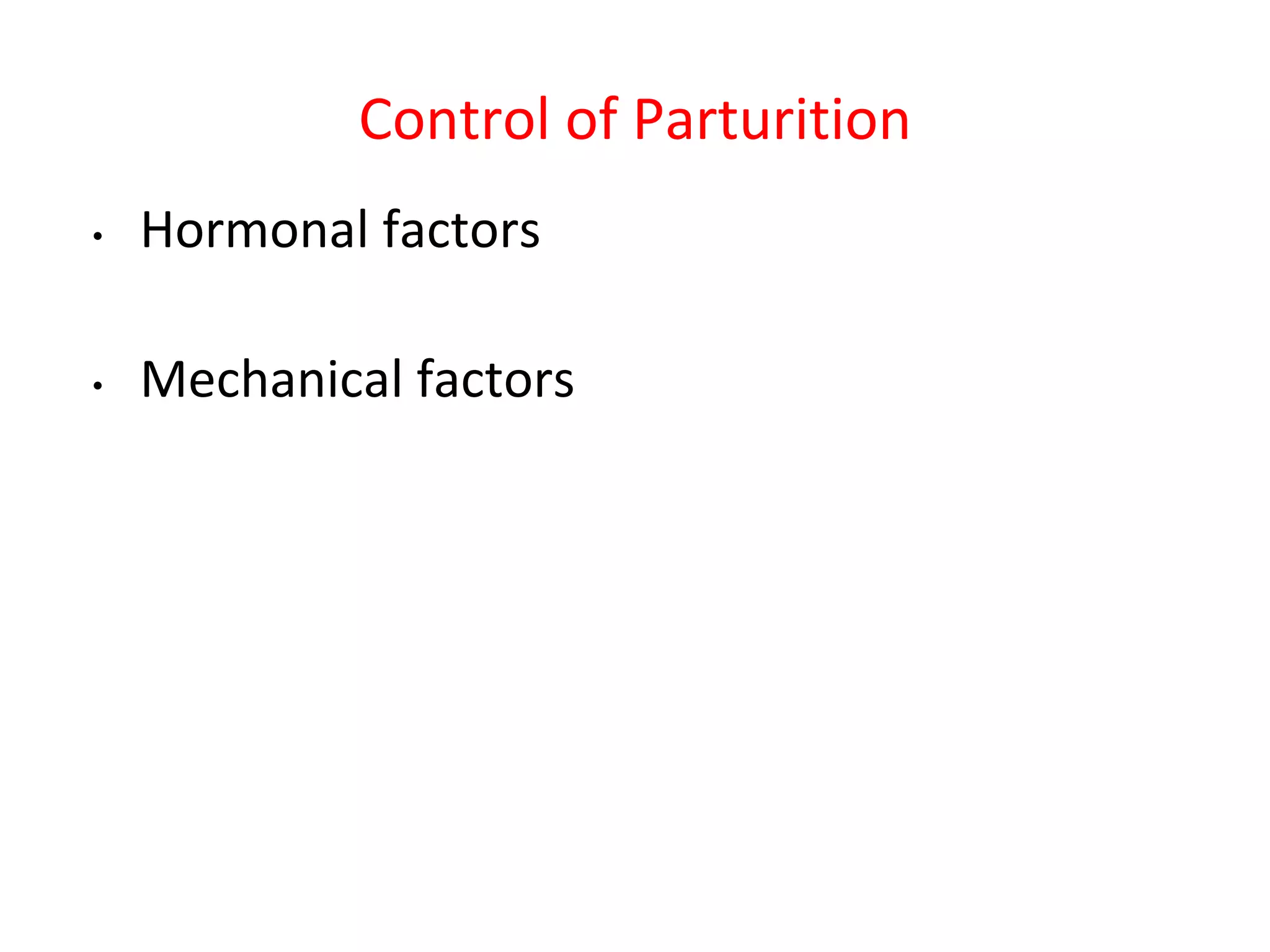Physiology of Parturition & Lactation | PPTX