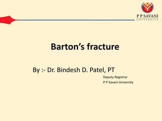 9. Forearm lower end fractures | PPT