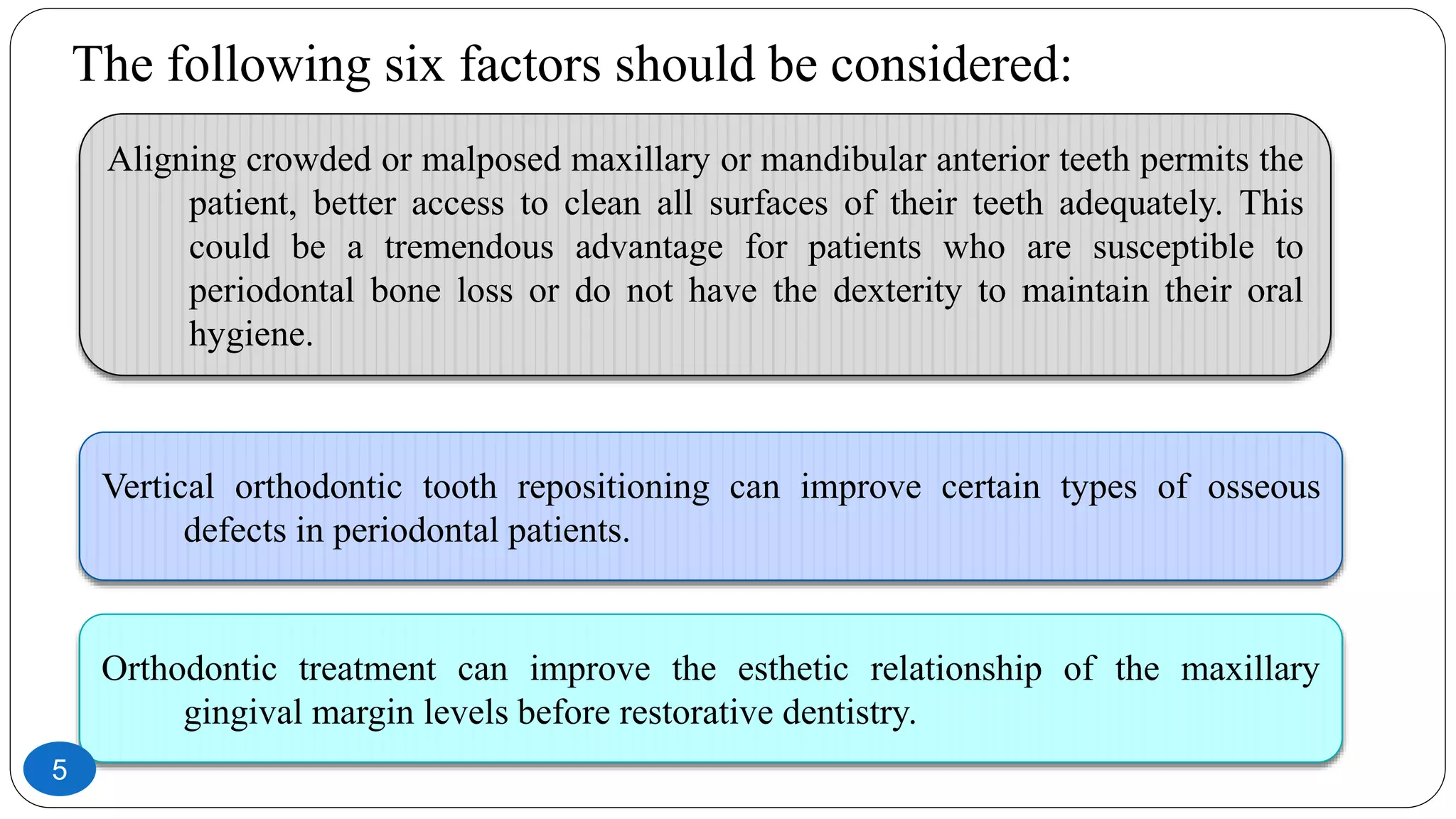 Perio-Ortho Interdisciplinary approch | PPTX