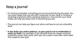 9. lesson 8 top secrets to eating in moderation | PPT