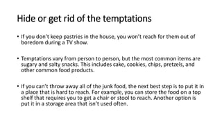 9. lesson 8 top secrets to eating in moderation | PPT