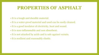 asphalt | PDF | Chemistry | Science