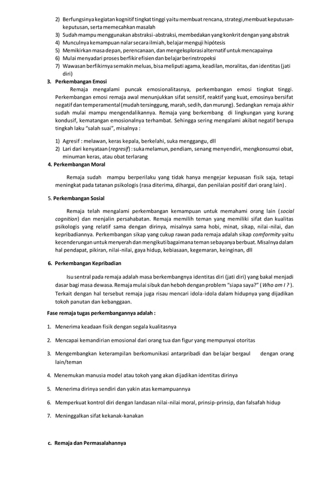 rpl psikologi remaja dan permasalahannya (genap) | DOCX