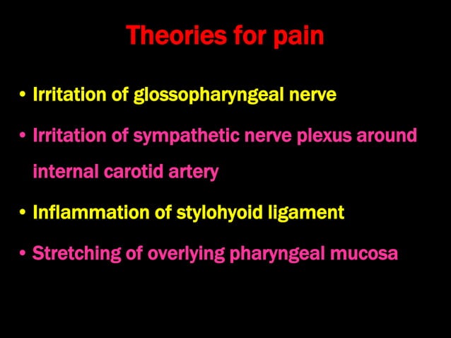 9. hypopharyngeal pouch and stylalgia | PPT