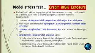 Model Stress Testing pada CREDIT Risk Exposure_ Materi Training | PDF
