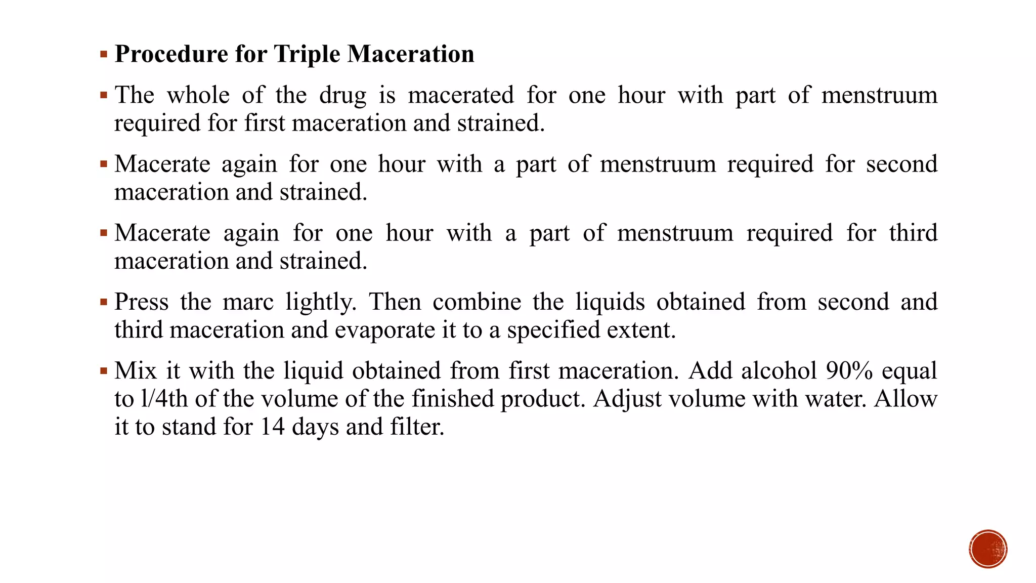 9. extraction processes | PPTX