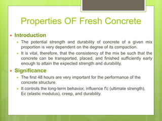 Fresh Concrete | PPT