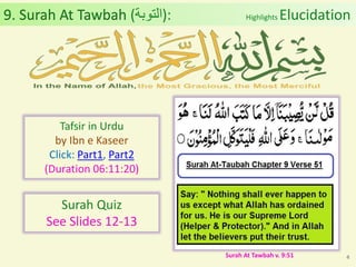 Al Quran (Chapter 9): Surah At Tawbah [The Repentance], Surah Al Baraat ...