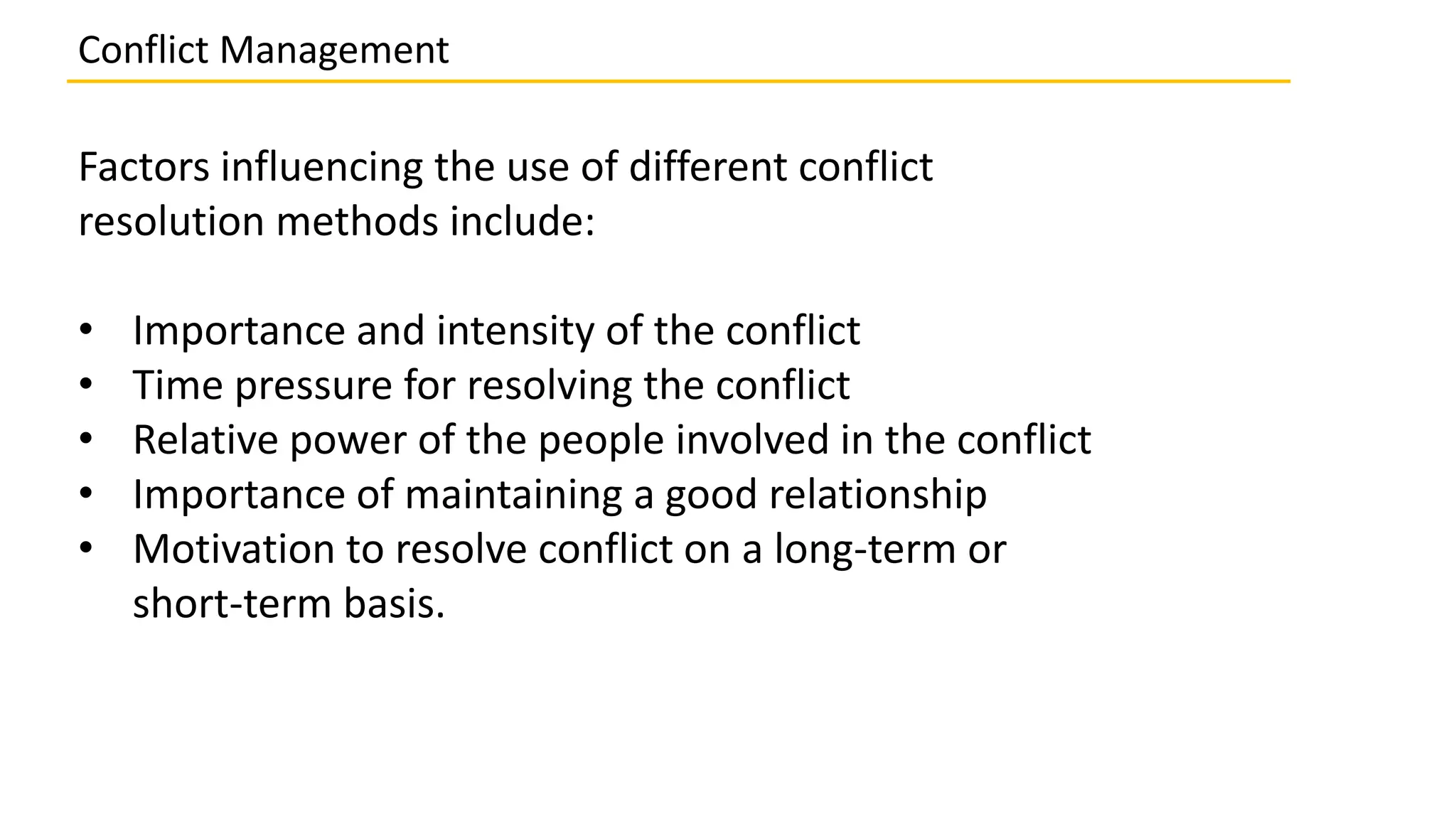 9.5 Conflict Management | PPTX