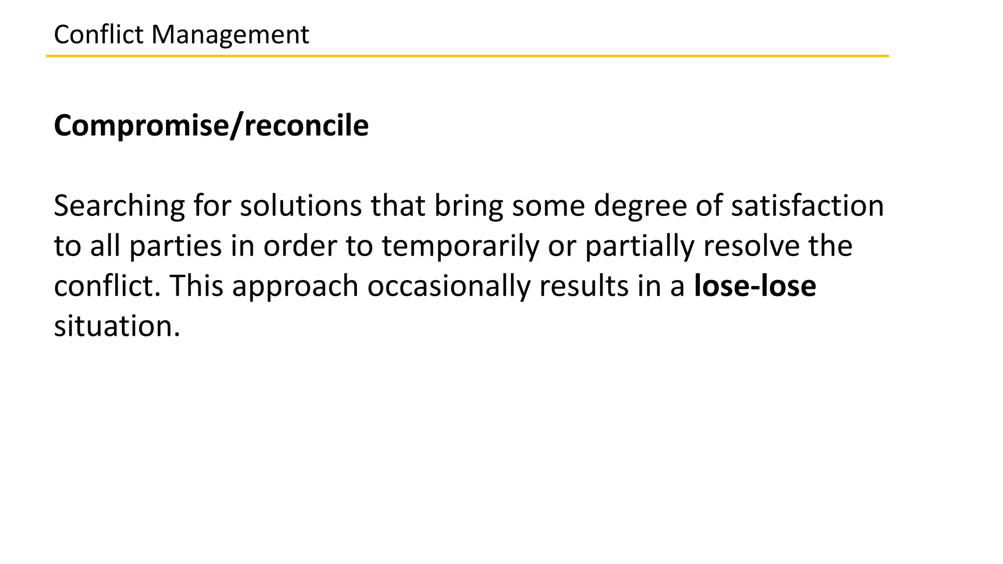 9.5 Conflict Management | PPTX