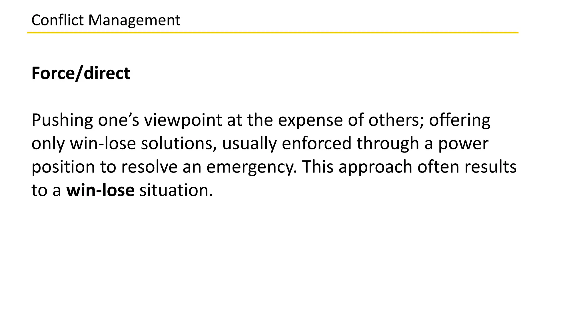 9.5 Conflict Management | PPTX