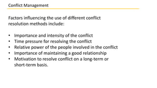 9.5 Conflict Management | PPTX